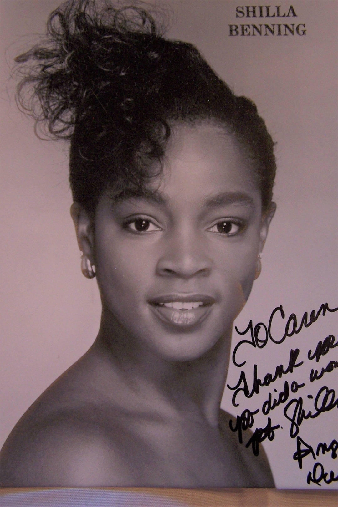 Autographed 8 X 10 Photo Shilla Benning - Heat of the Night TV Series ...