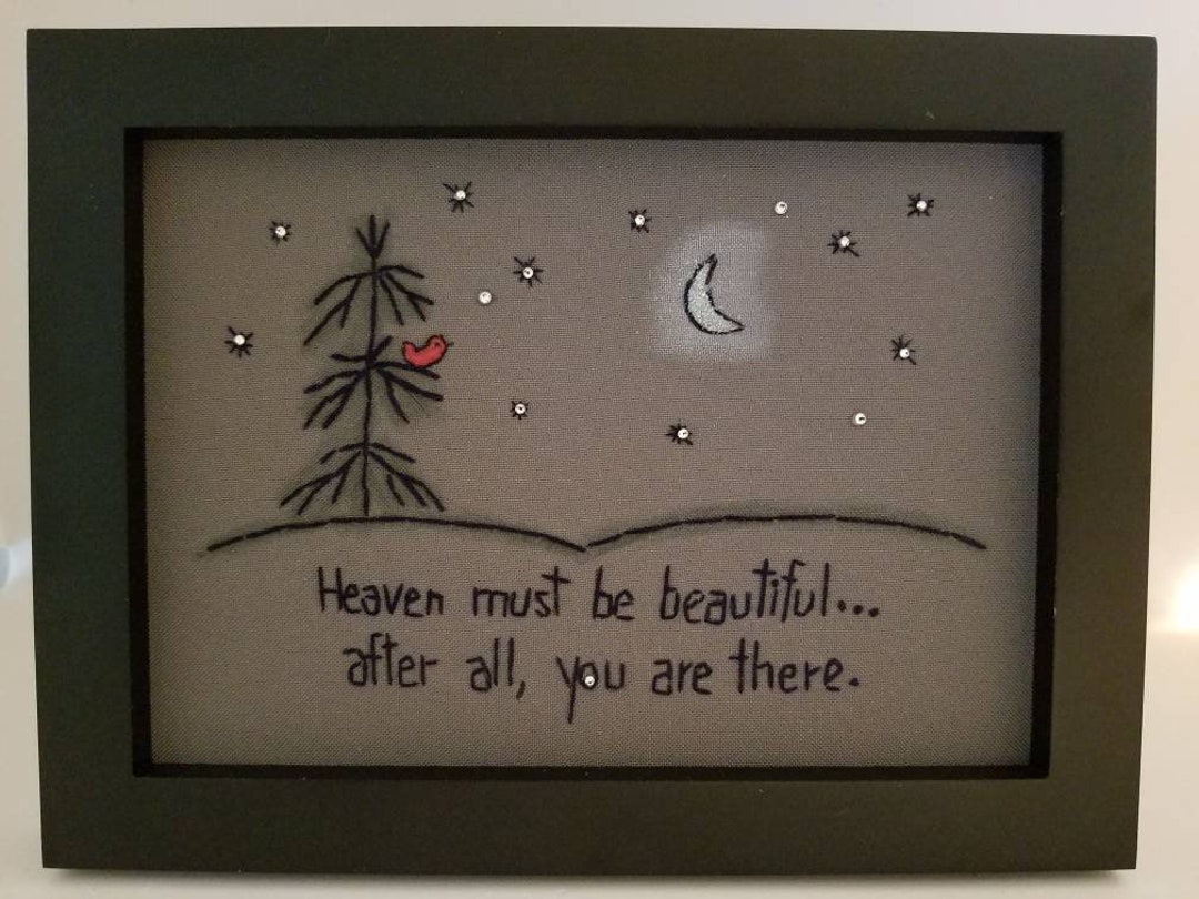 Heaven Must Be Beautiful. - Etsy