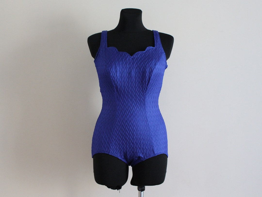 Royal Blue Swimsuit One Piece Swimsuit Women's Swimwear Swimming Suits ...
