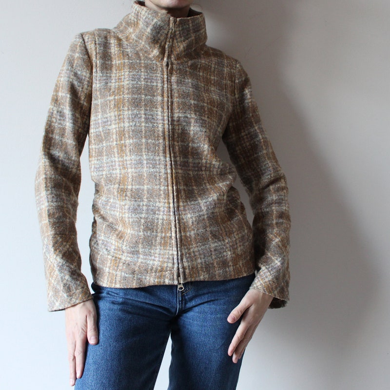 High Collar Jacket - Etsy