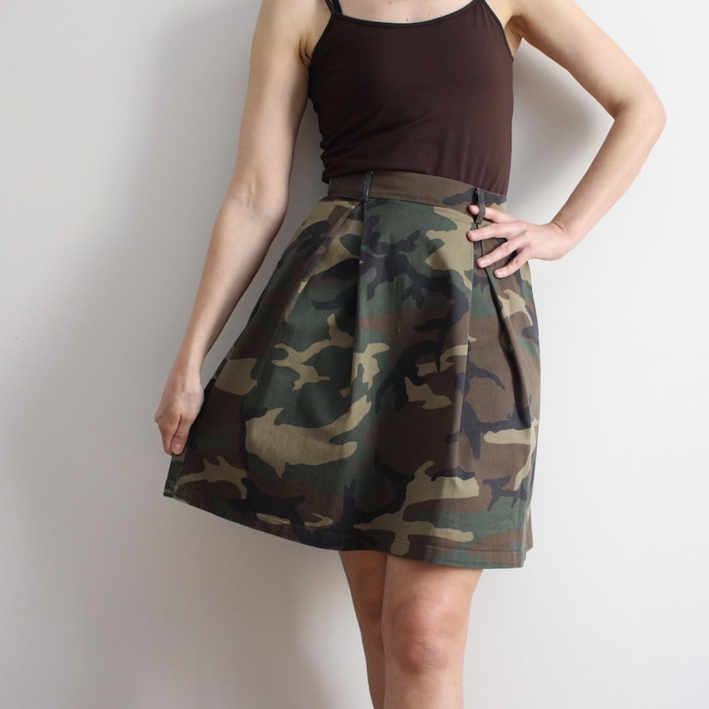 Military Skirt Pencil - Etsy UK