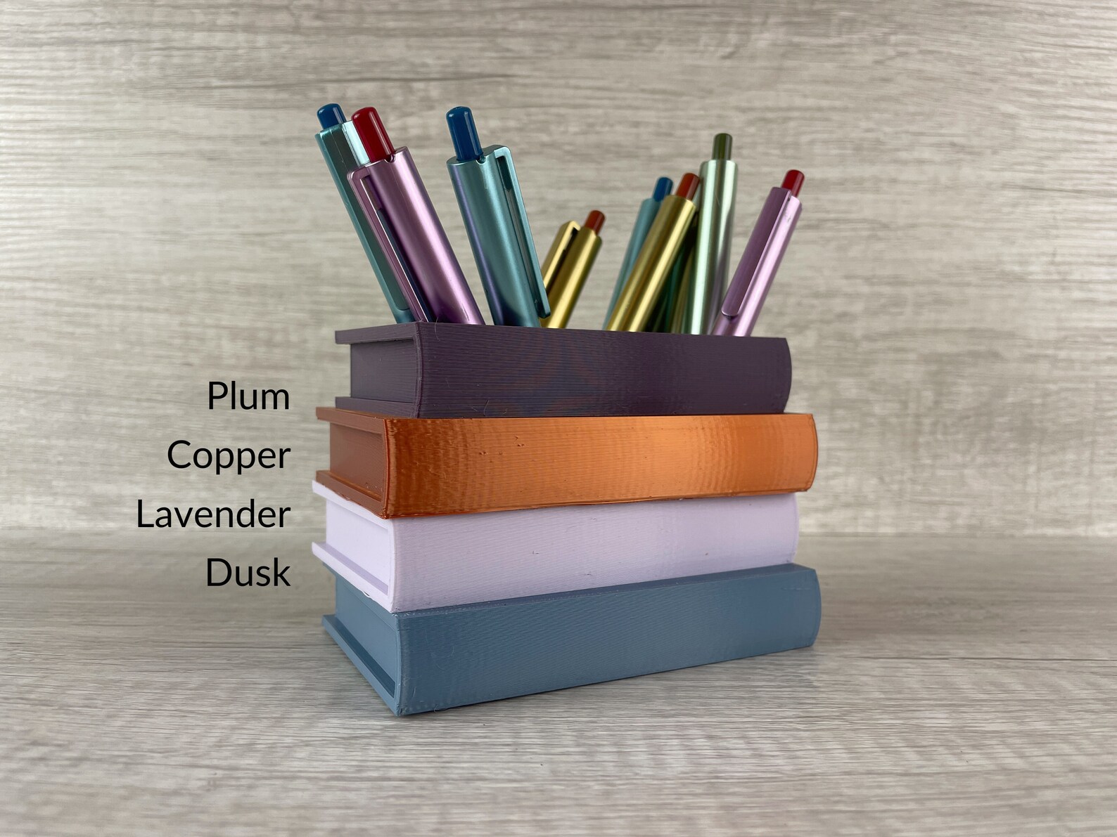 Multicolor Stack of Books Succulent Plant Pot Succulent Gift - Etsy