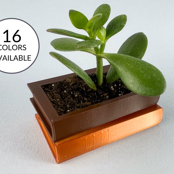 Book Planter - Etsy
