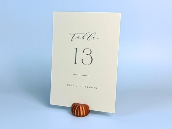 Pumpkin Table Number Holders Pumpkin Sign Holders Thanksgiving Sign Holders Halloween Sign Holders Fall Wedding Decor Etsy Australia
