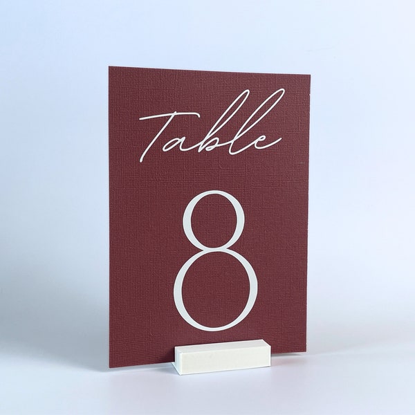 Table Number Display - Etsy