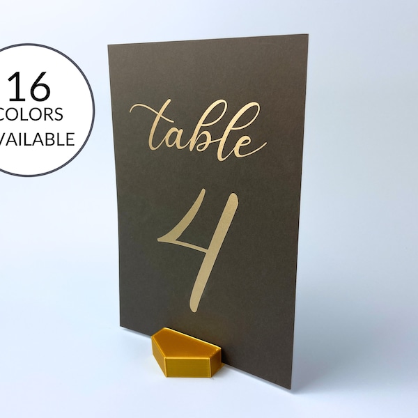 Table Number Holders - Etsy
