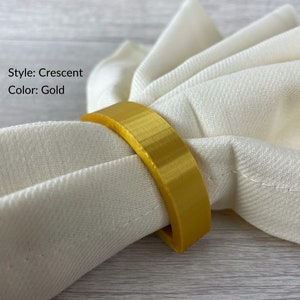 Modern Napkin Rings | Set of Napkin Rings | Napkin Rings Set | Packs of ...