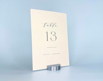 Table Number Holders - Etsy