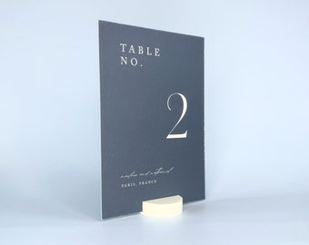 Table Number Holders - Etsy