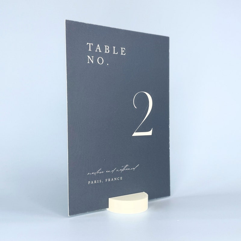 Flower Table Sign Holder - Etsy