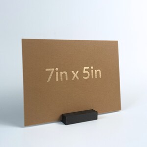 Black Table Number Holders: Rectangle, Biodegradable PLA, Wedding Card ...