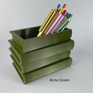 Stack of Books Succulent Plant Pot Succulent Gift 3D - Etsy