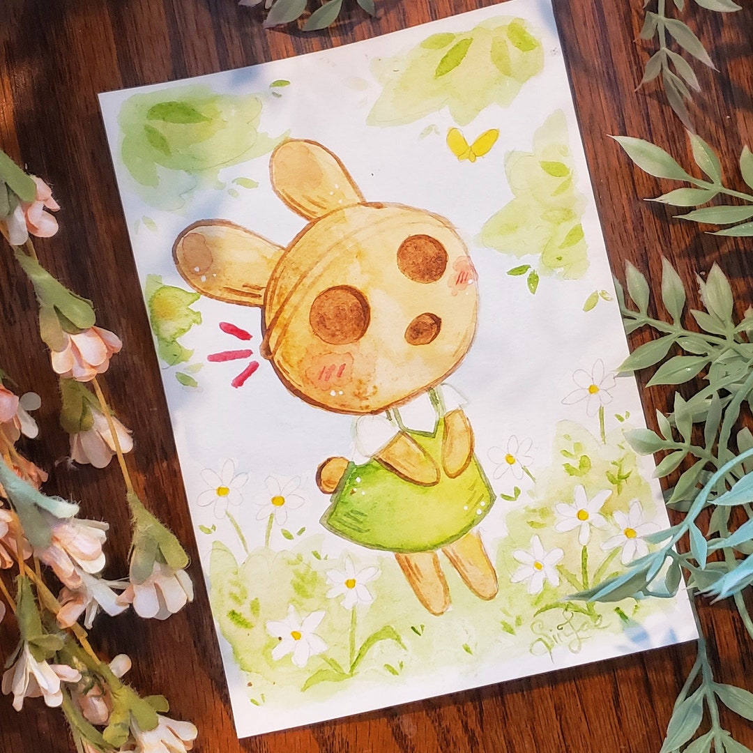Coco - Animal Crossing 4"x6" Print - Etsy