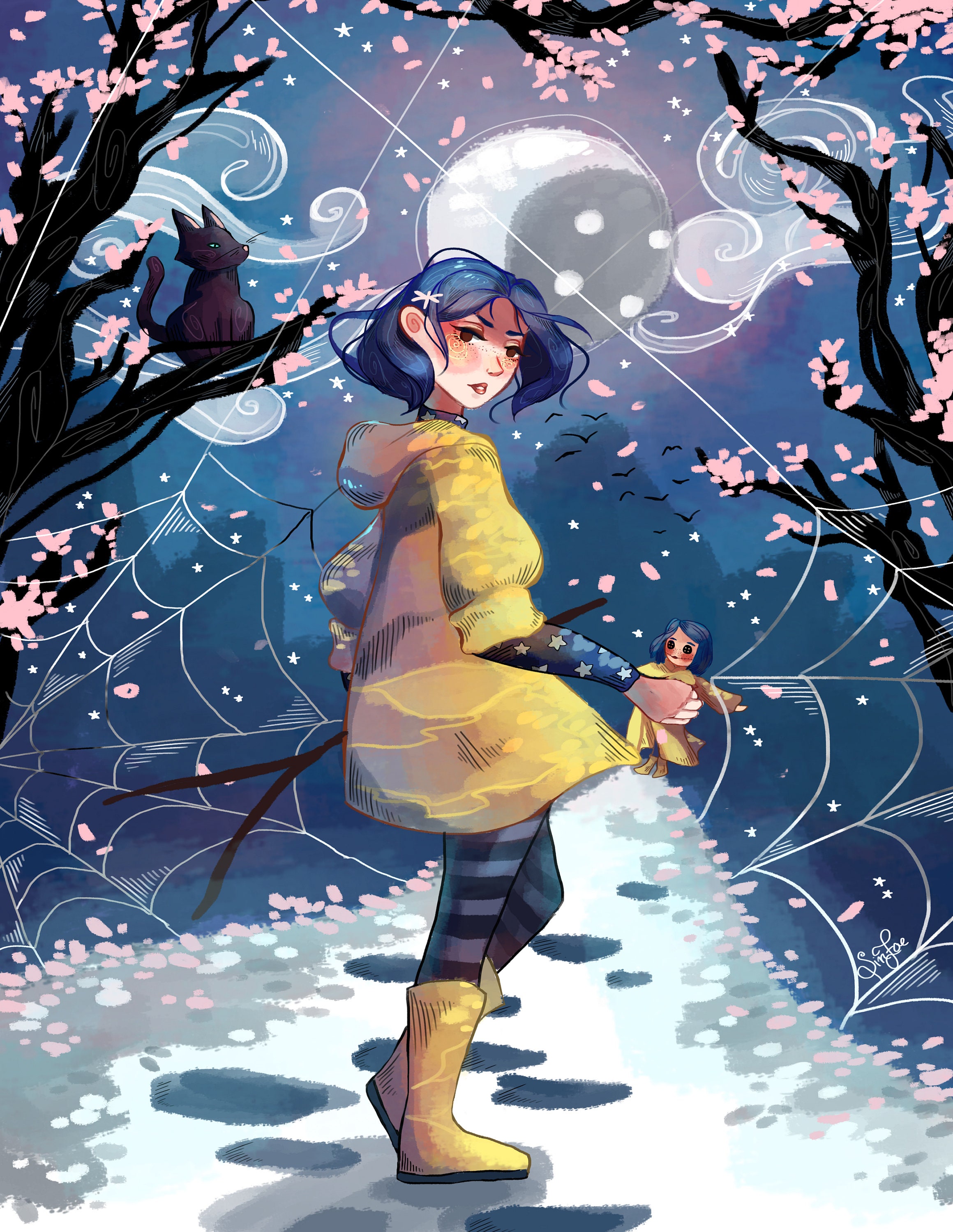 Coraline Art Print (8.5 X 11) - Etsy