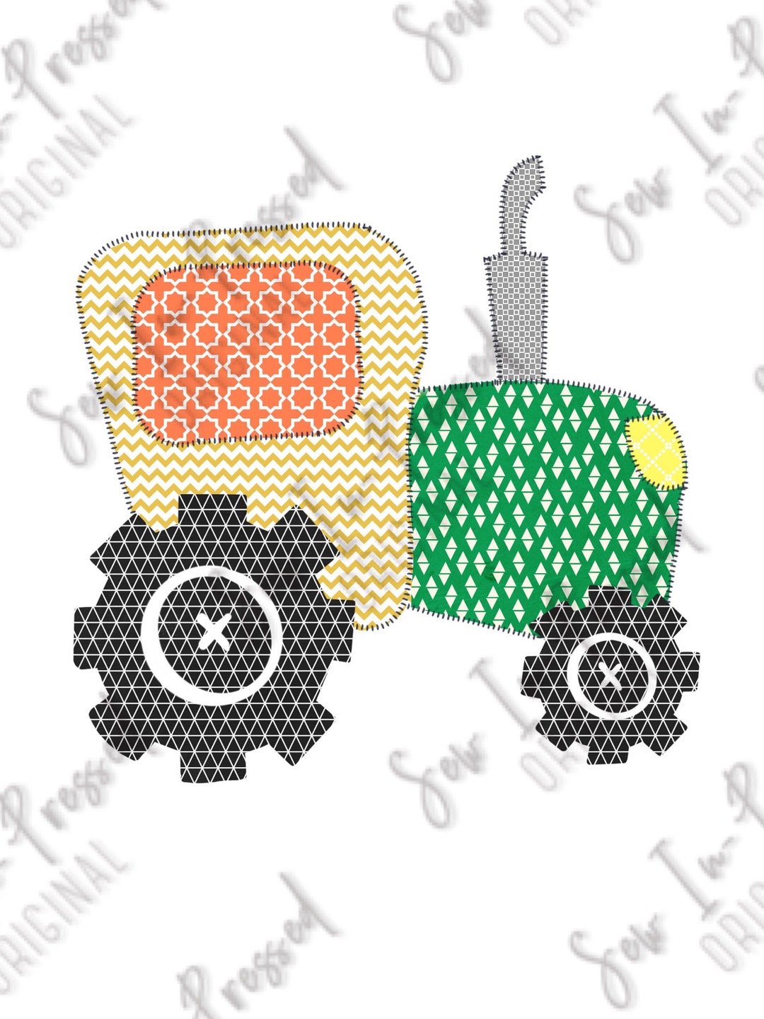 Digital Download !!! Boy Tractor Patch - Etsy