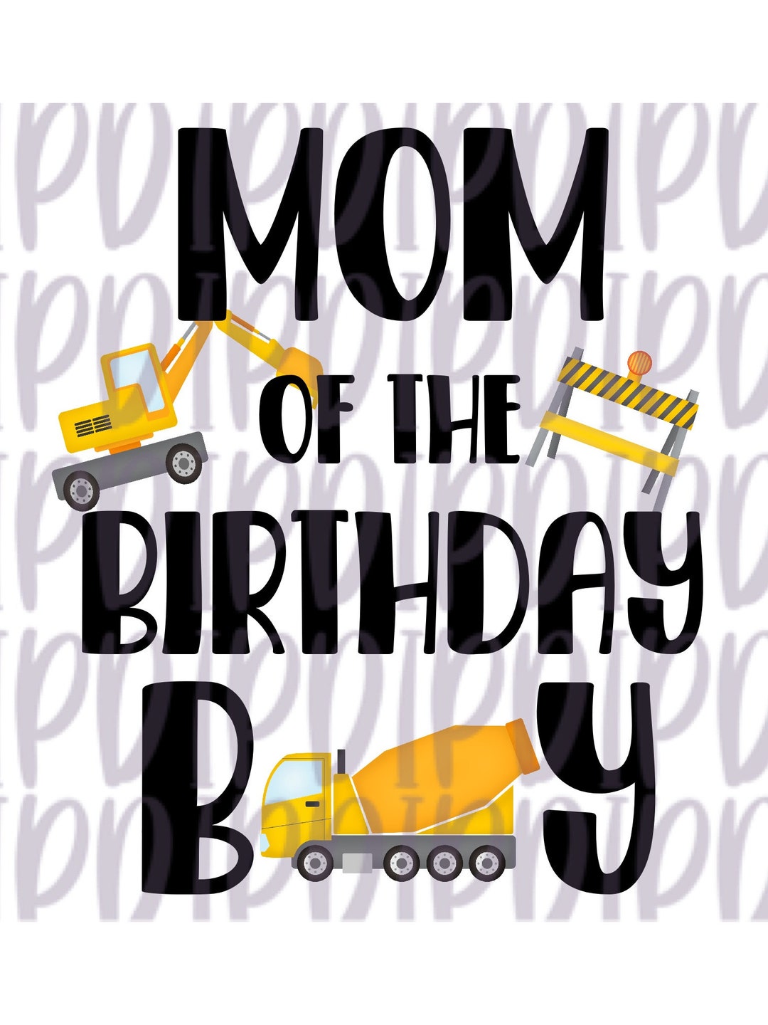 Digital Download Construction Mom - Etsy