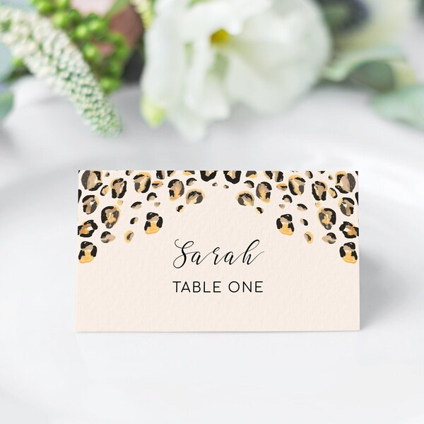 Cheetah Baby Shower - Etsy