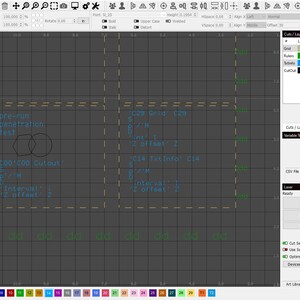 Lightburn Production Grid With X-Y Rulers, Dynamic Layer Cut Settings Output, and Well ...