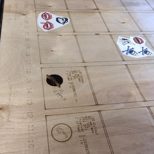 Lightburn Production Grid With X-Y Rulers, Dynamic Layer Cut Settings ...