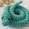 NO SEW - Snake Crochet Amigurumi Pattern, Serpent, Rattle Snake, Adder ...