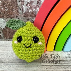 Lime Crochet Amigurumi Pattern, Food, Fruit, Vegetables, Veggies ...