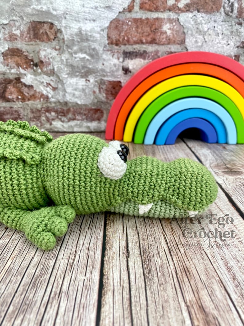 Crocodile Amigurumi Crochet Pattern Alligator Croc Gator - Etsy