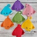 NO SEW Crochet Amigurumi Ray Pattern, Sting Ray, Manta Ray, Fish ...