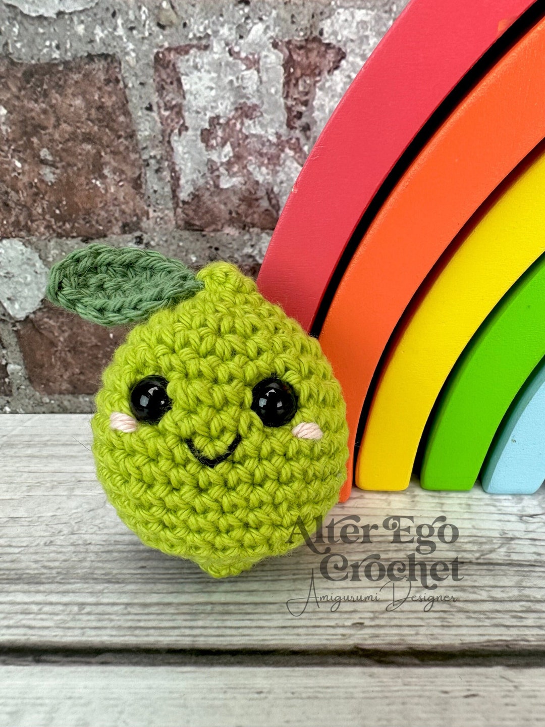 Lime Crochet Amigurumi Pattern, Food, Fruit, Vegetables, Veggies ...