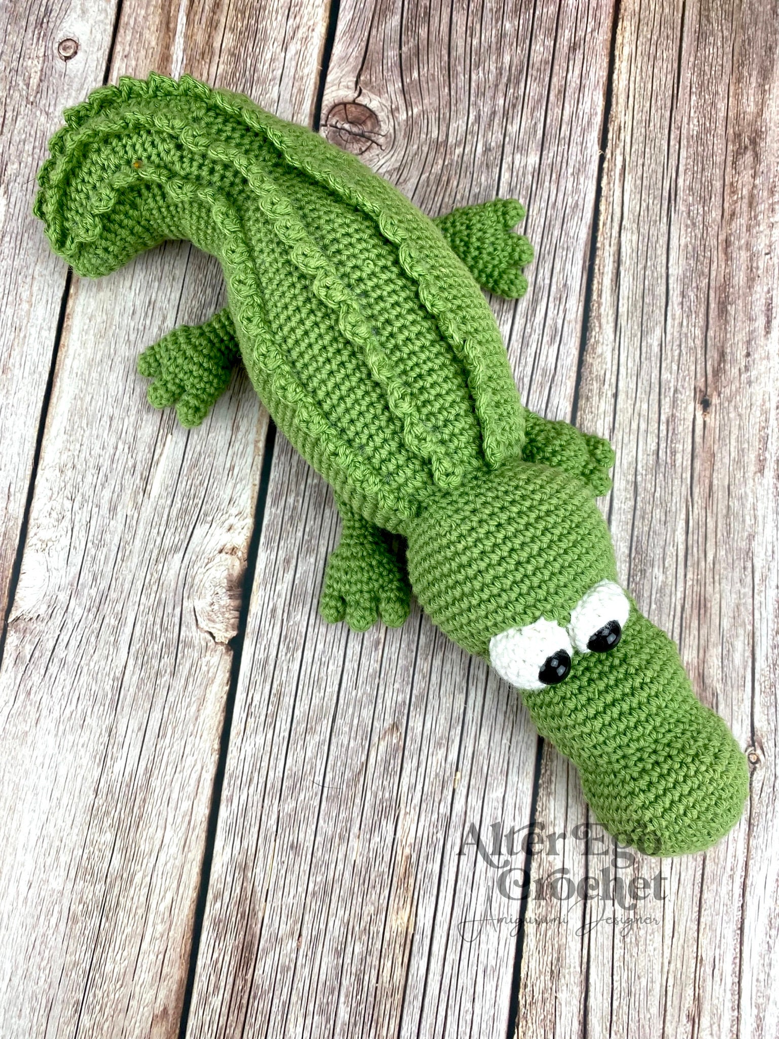 Crocodile Amigurumi Crochet Pattern Alligator Croc Gator - Etsy