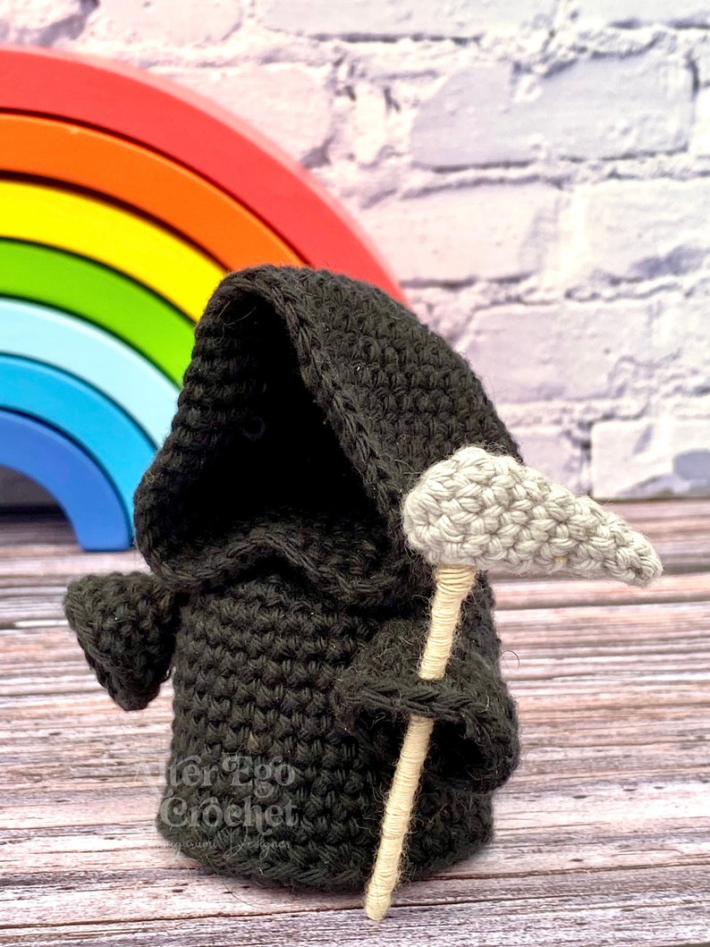 Amigurumi Grim Reaper Crochet Pattern Death Halloween - Etsy