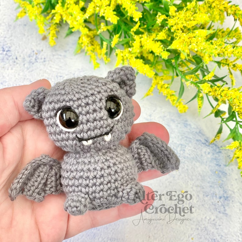Crochet Bat Pattern, Amigurumi at Pattern, Halloween Crochet, Spooky ...