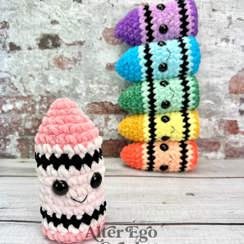 Color Crew Plush Toys - Etsy