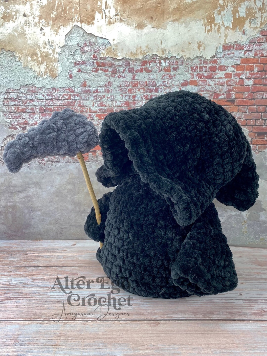 Amigurumi Grim Reaper Crochet Pattern, Death, Halloween, Scary, Spooky ...
