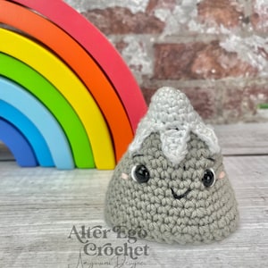 Reversible Volcano Amigurumi Crochet Pattern, Mountain,kawaii, Lava ...