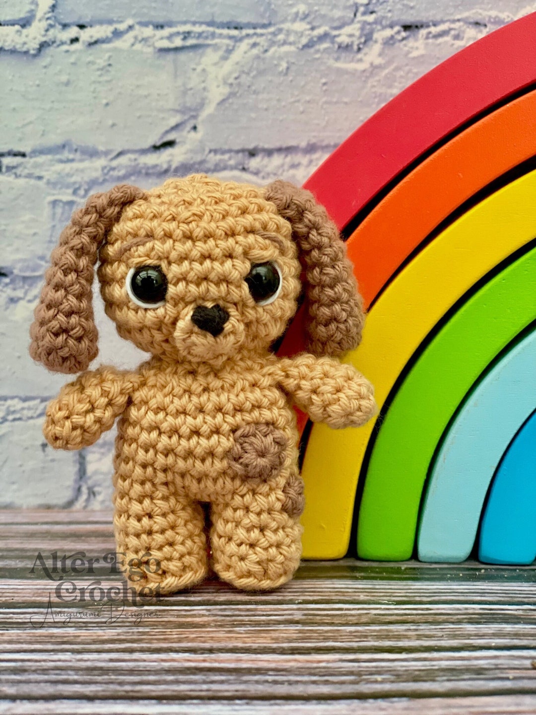 Dog Crochet Amigurumi Pattern Dougie Labrador Cocker - Etsy
