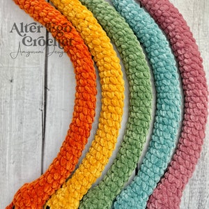 NO SEW Snake Crochet Amigurumi Pattern, Serpent, Rattle Snake, Adder ...