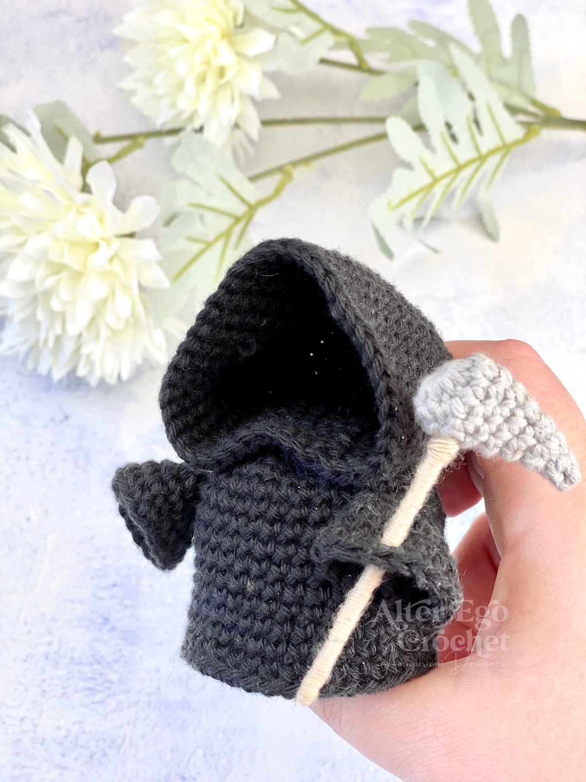 Amigurumi Grim Reaper Crochet Pattern Death Halloween - Etsy