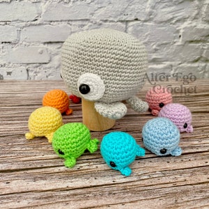 NO SEW (except the Eyes) - Whale Surprise Amigurumi Crochet Pattern ...