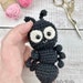 LOW SEW Bugs Crochet Amigurumi Pattern Bundle, 5 Insect Toys, Worm, Bee ...