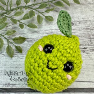 Lime Crochet Amigurumi Pattern, Food, Fruit, Vegetables, Veggies ...