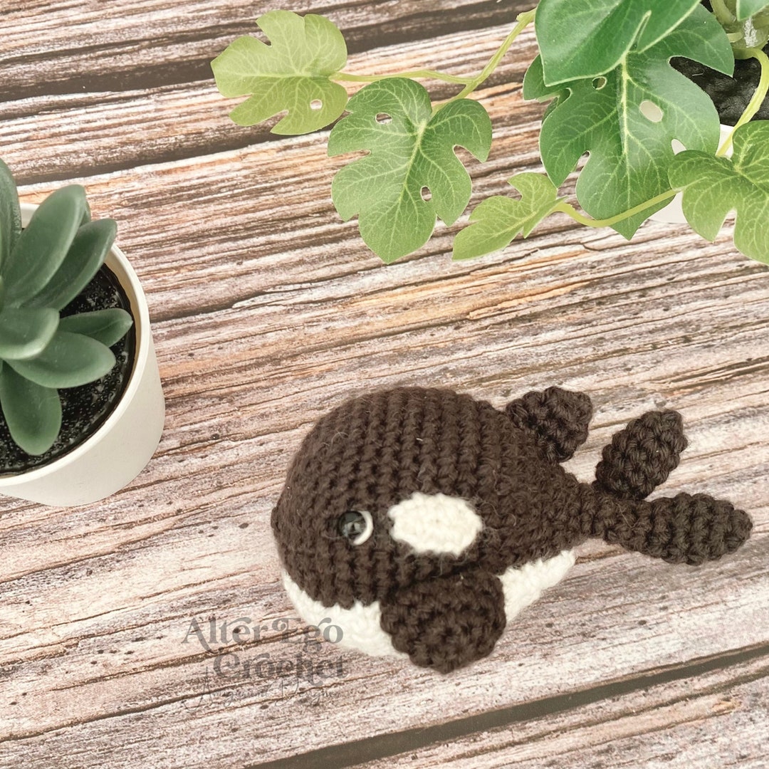 Crochet Orca Amigurumi Pattern, Whale, Amigurumi Sea Creature, Hæklet ...