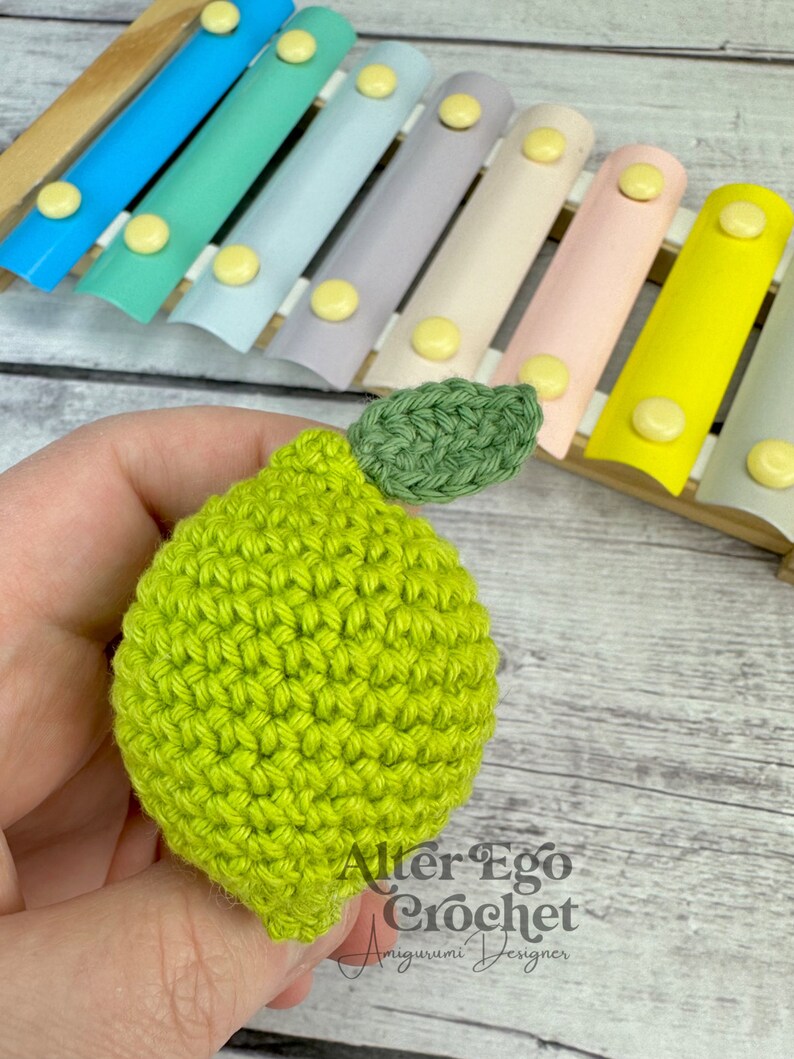 Lime Crochet Amigurumi Pattern, Food, Fruit, Vegetables, Veggies ...