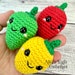 Chili Crochet Amigurumi Pattern, Food, Fruit, Vegetables, Veggies ...
