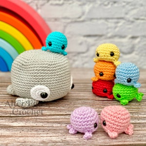 NO SEW (except the Eyes) - Whale Surprise Amigurumi Crochet Pattern ...