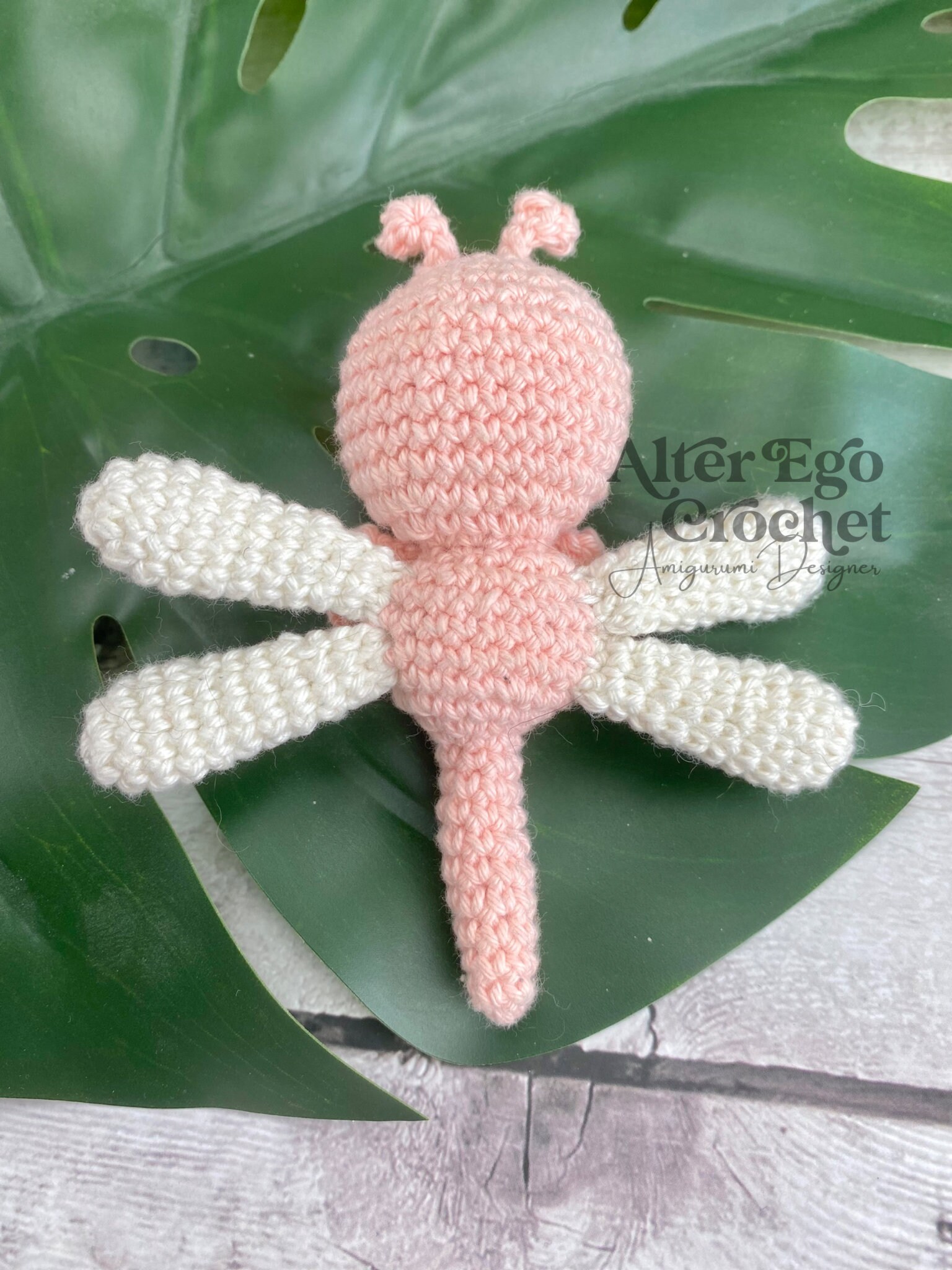LOW SEW Dragonfly Crochet Amigurumi Pattern, Mosquito, Fly, Bug, Bugs ...