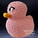 Huge Duck Amigurumi Crochet Pattern, Rocking Chair, Big Stool, Play Toy ...