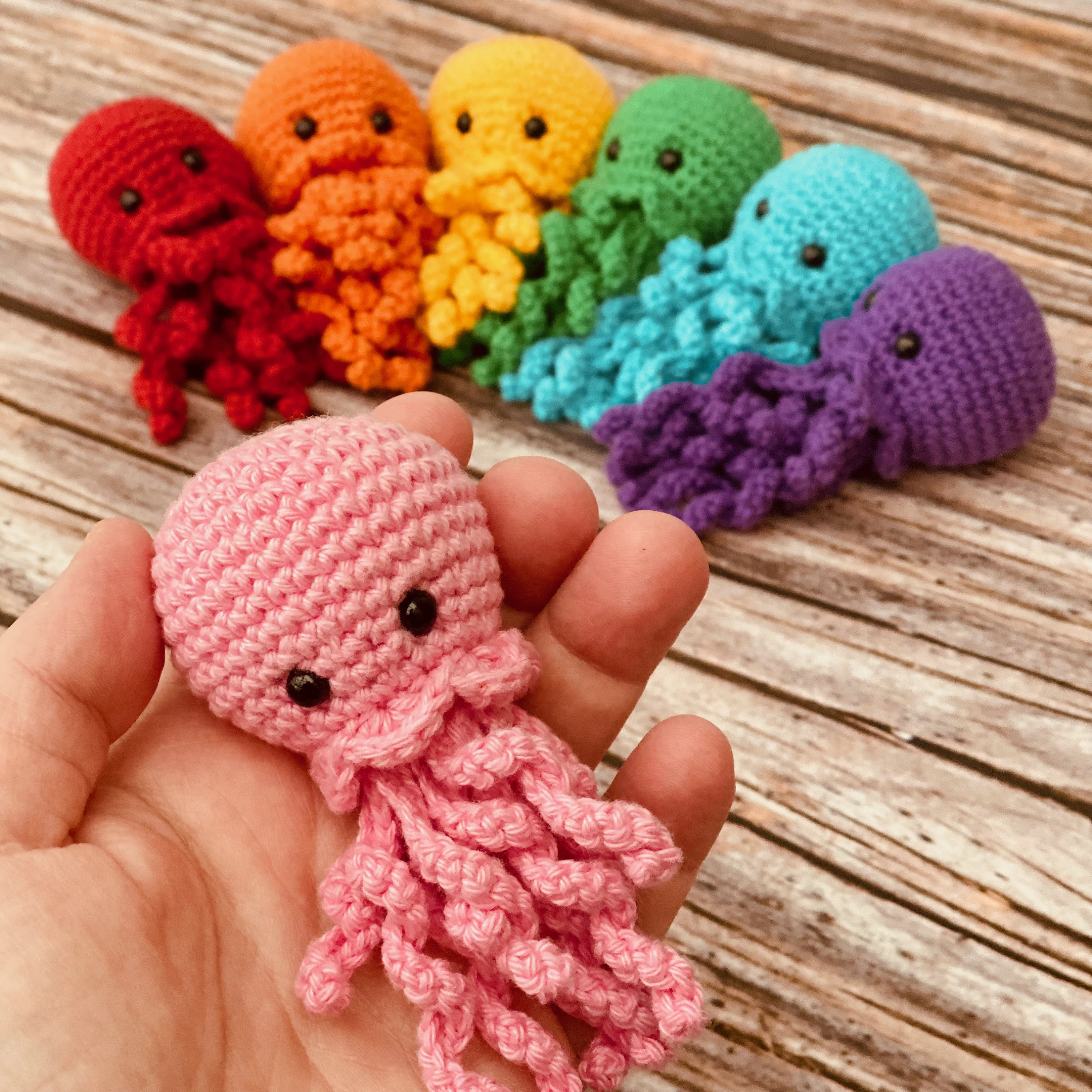 Amigurumi Crochet Sea Creatures Bundle Pattern Octopus Ray - Etsy