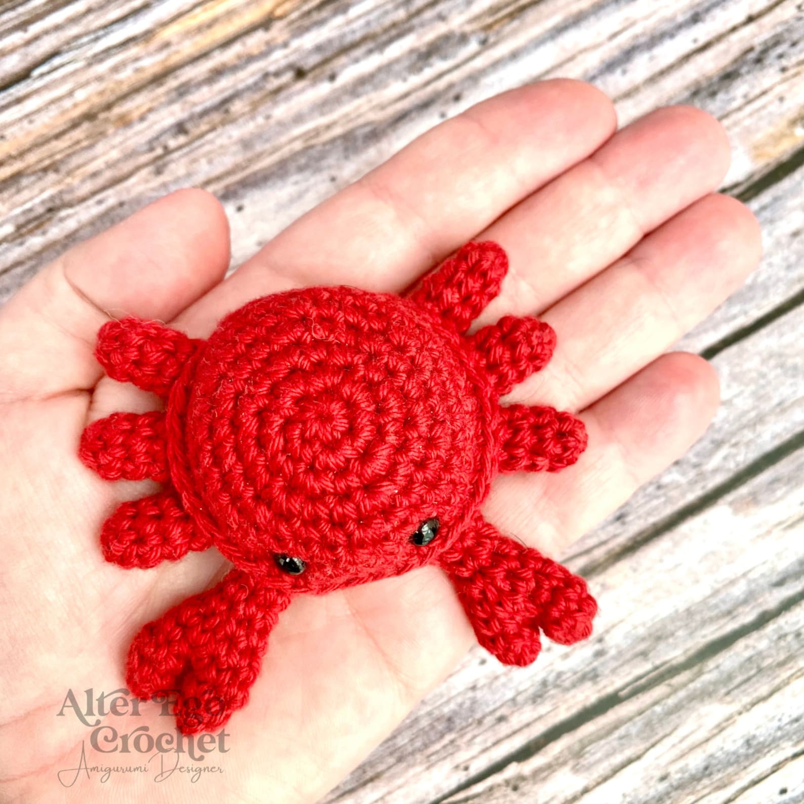 NO SEW Crochet Crab Amigurumi Pattern Hermit Crab Sea - Etsy