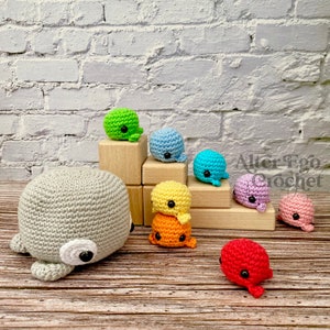 NO SEW (except the Eyes) - Whale Surprise Amigurumi Crochet Pattern ...