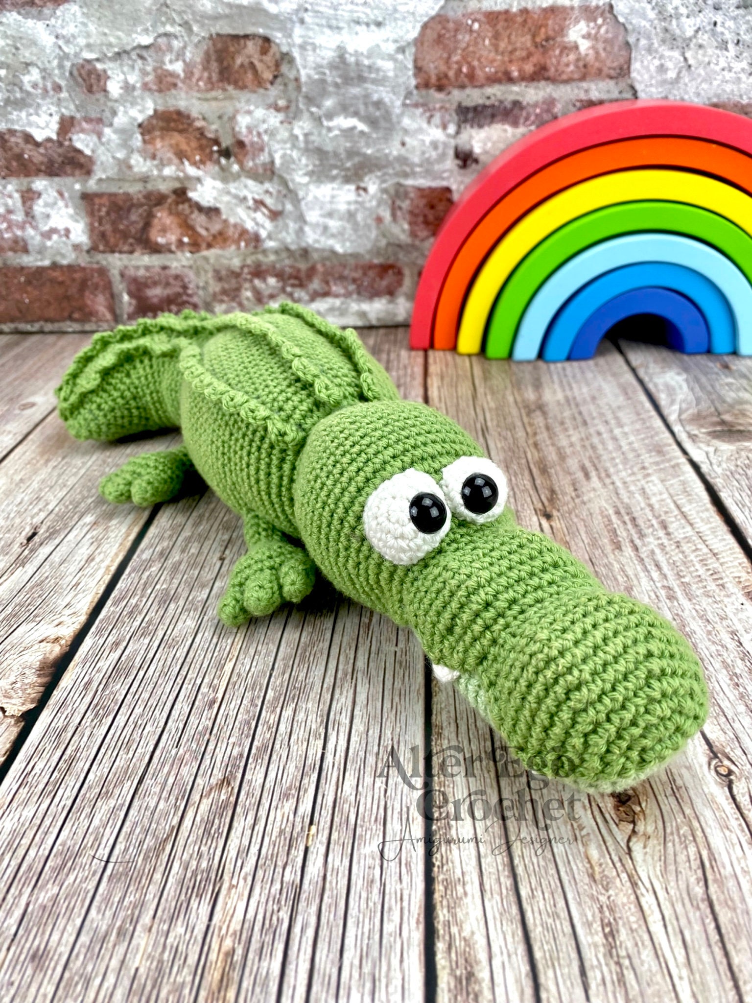 Crocodile Amigurumi Crochet Pattern Alligator Croc Gator - Etsy